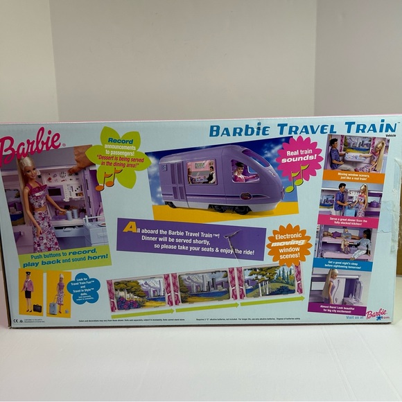 Mattel | Toys | 20 Barbie Travel Train | Poshmark